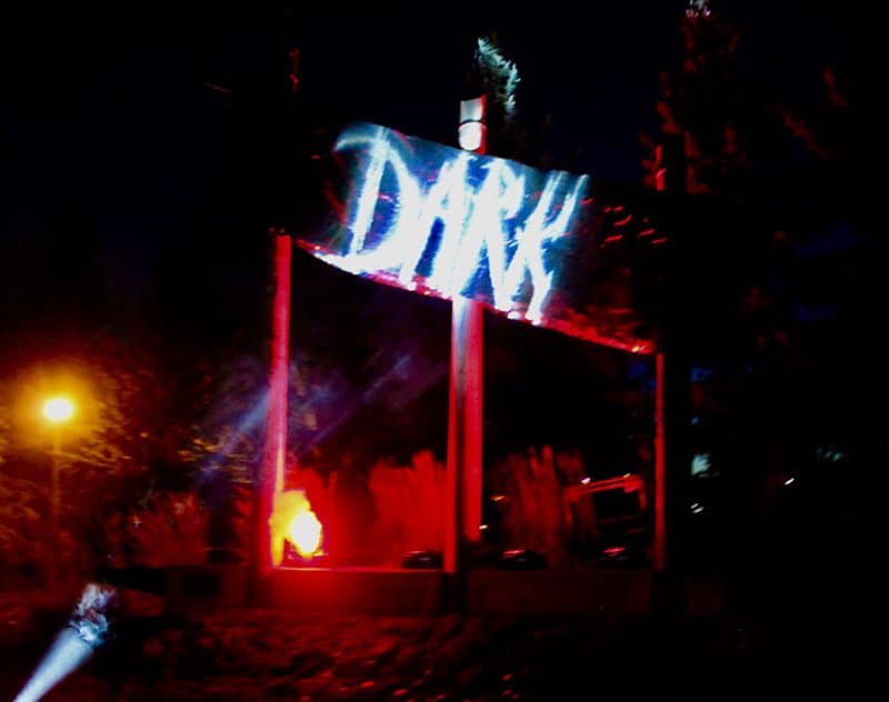 Dark at Fort Edmonton Park - Wandering Crystal